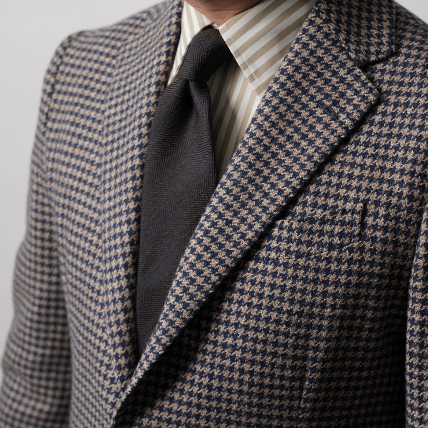 Wool Tie -hand rolled- – ThreeThread